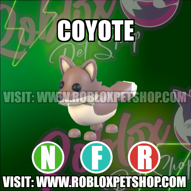 Coyote NEON FLY RIDE Adopt Me
