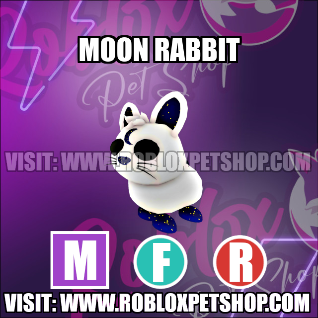 Moon Rabbit MEGA FLY RIDE Adopt Me