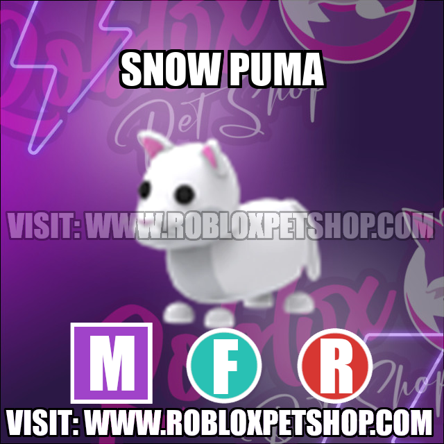 Snow Puma MEGA FLY RIDE Adopt Me