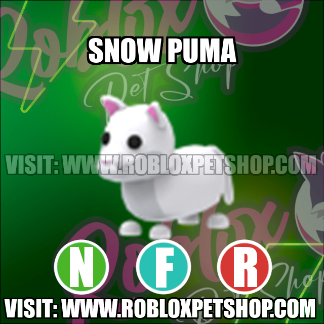 Snow Puma NEON FLY RIDE Adopt Me